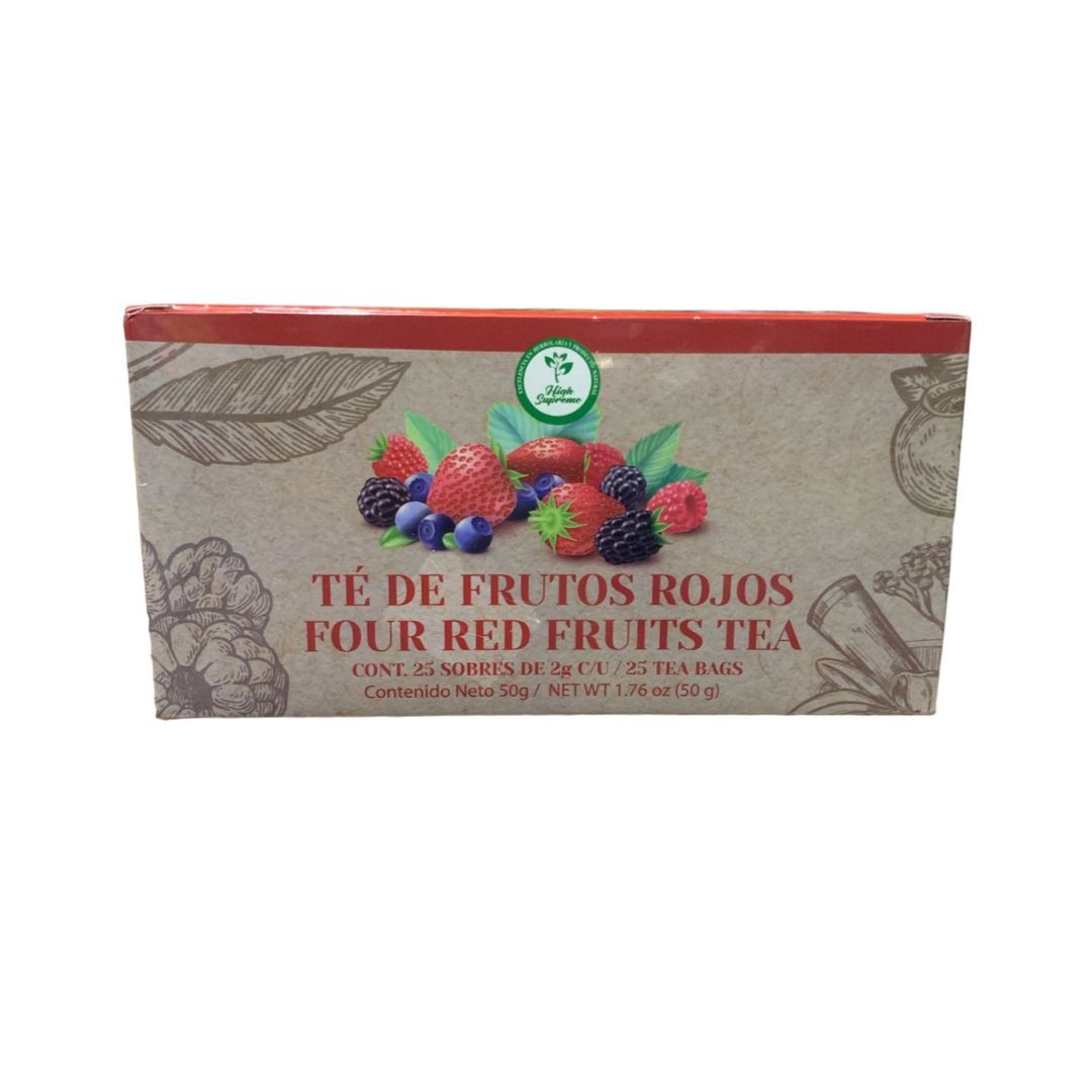 TE INSTANTANEO DE FRUTOS ROJOS C/25 SOBRES - High Supreme