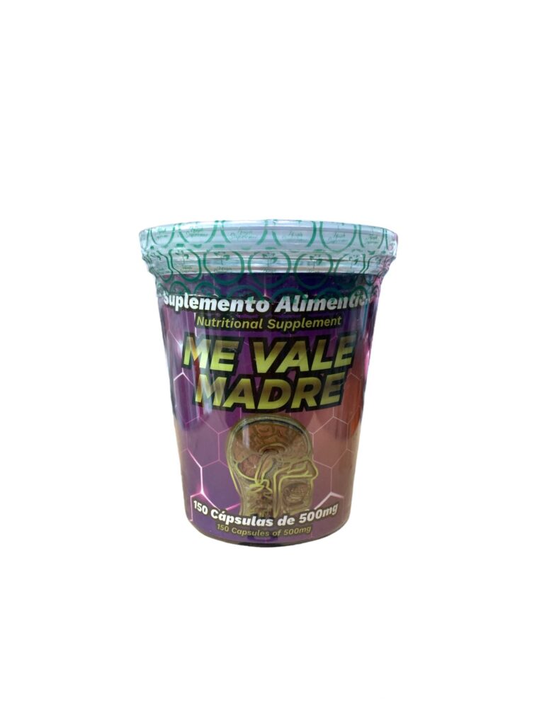 CAPSULAS ME VALE MADRE VASO C/150 - High Supreme