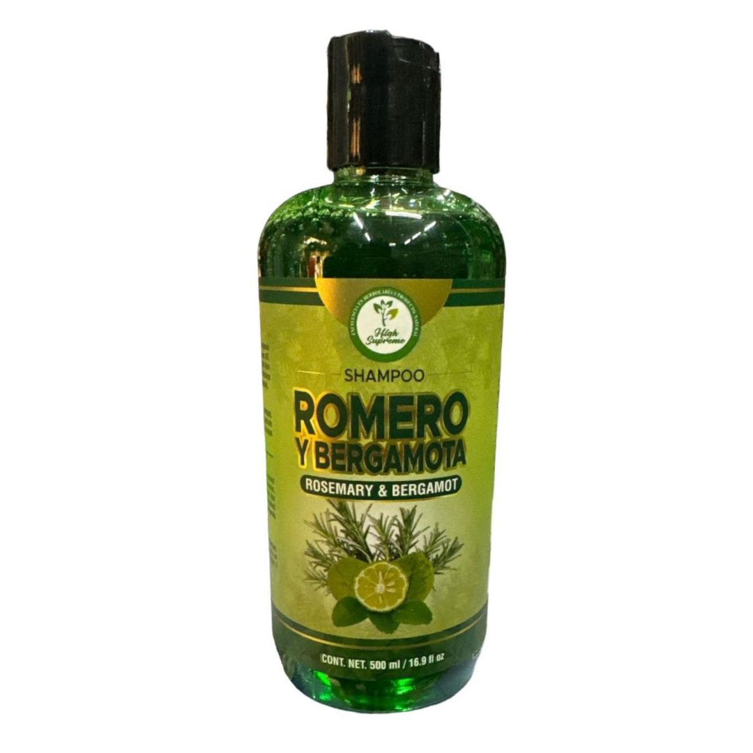 SHAMPOO ROMERO Y BERGAMOTA (NUEVA PRESENTACION) 500 ML - High Supreme