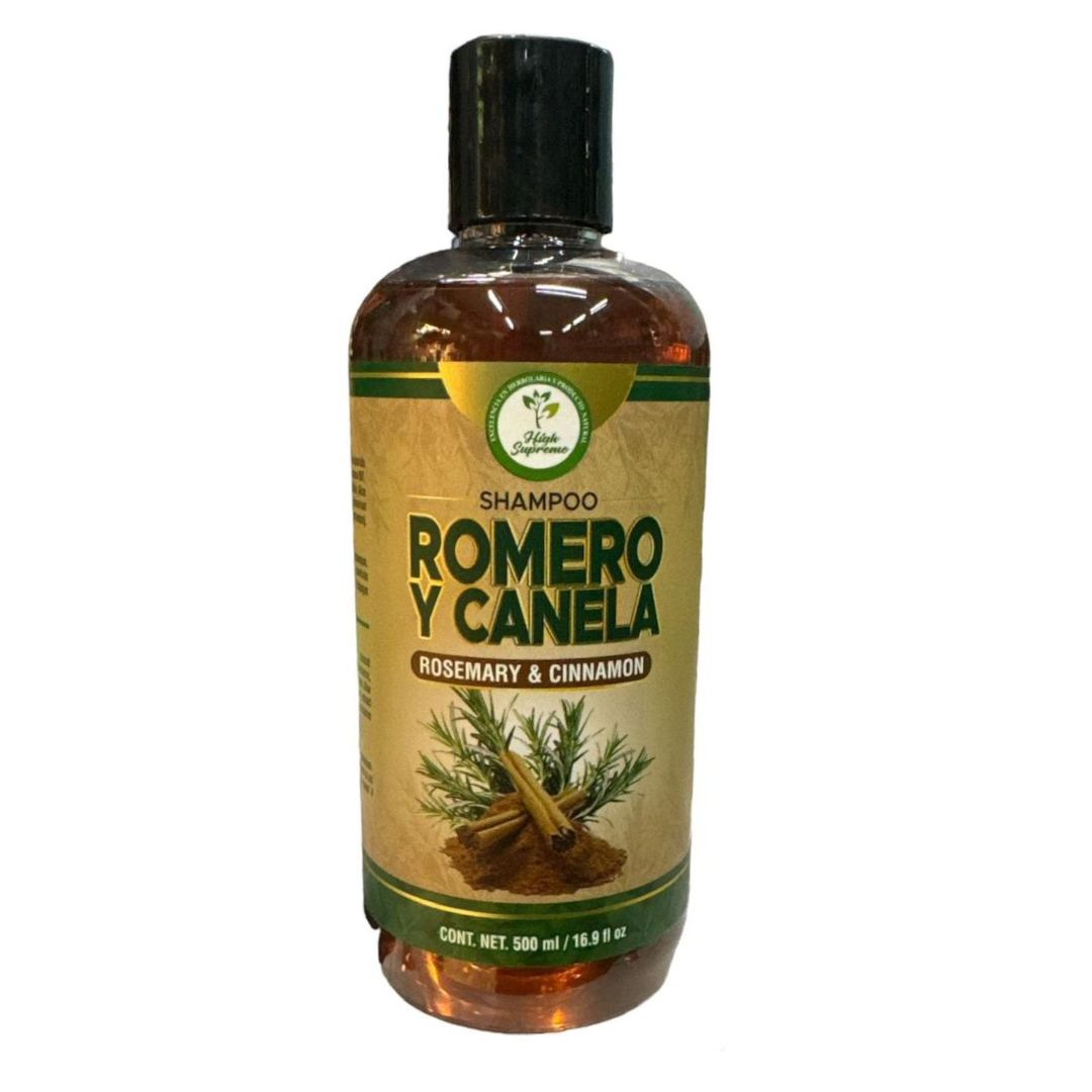 SHAMPOO ROMERO Y CANELA 500 ML (NUEVA PRESENTACION) - High Supreme